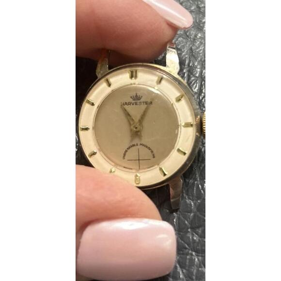 Accessories | Harvester Vintage Gold Watch Unique Collectible | Poshmark
